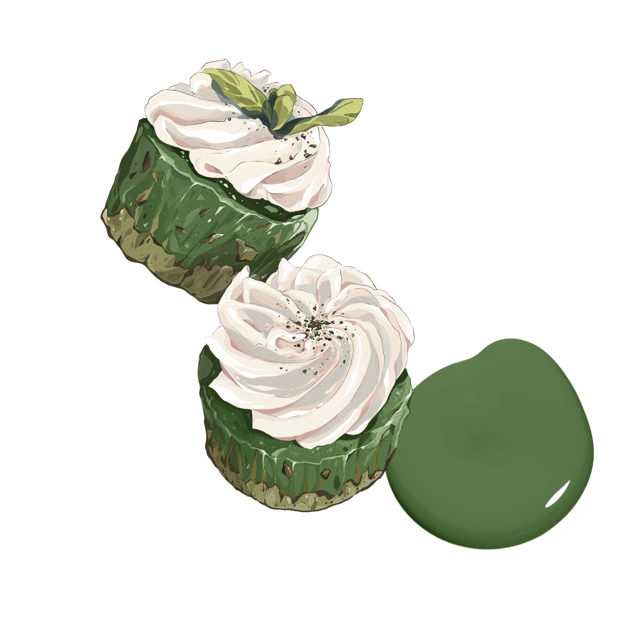 Noroo Paint Shop & Service in Singapore - Spinach Green Color