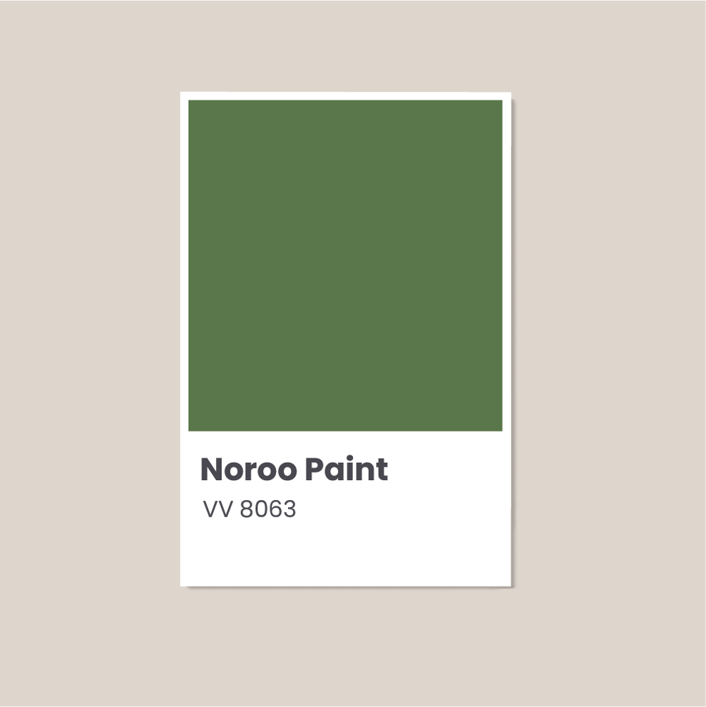 Noroo Paint Shop & Service in Singapore - Spinach Green Color
